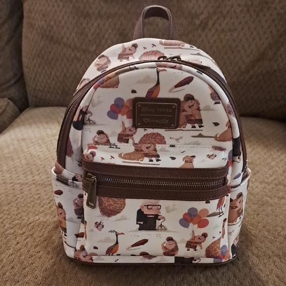 Loungefly | Bags | Loungefly Disney Pixar Mini Backpack Up All Over ...